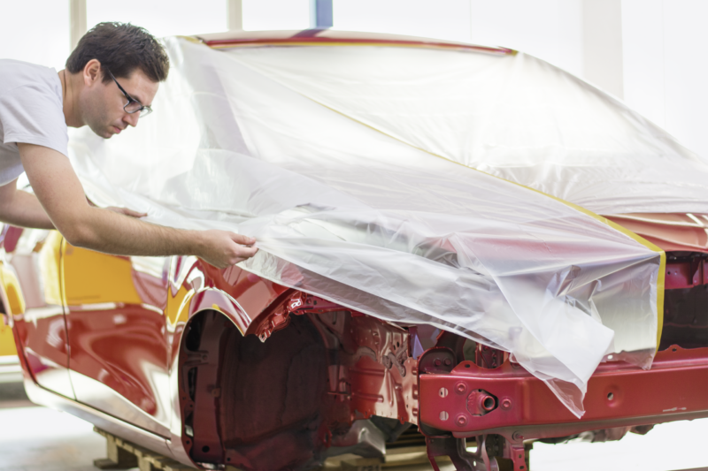 「高耐熱塗装向けクレープマスキングテープ tesa® 4302」